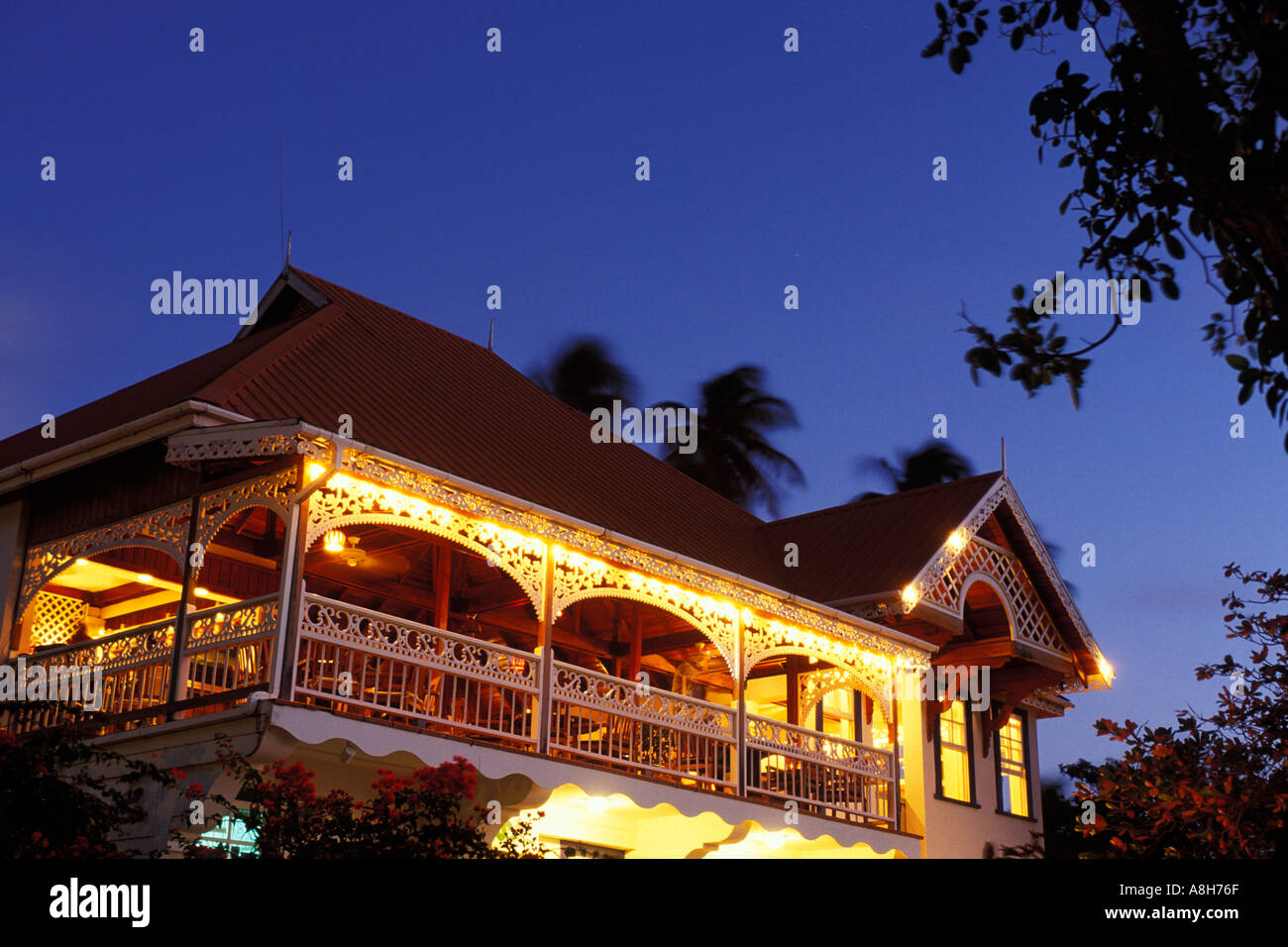 St Vincent, Bequia, Port Elizabeth, Gingerbread restaurant and bar ...