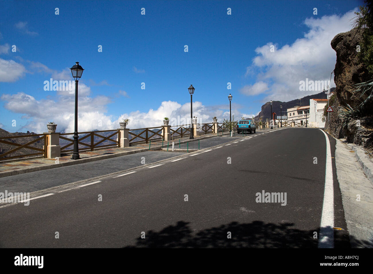 Tejeda village Ort Tejeda Stock Photo - Alamy