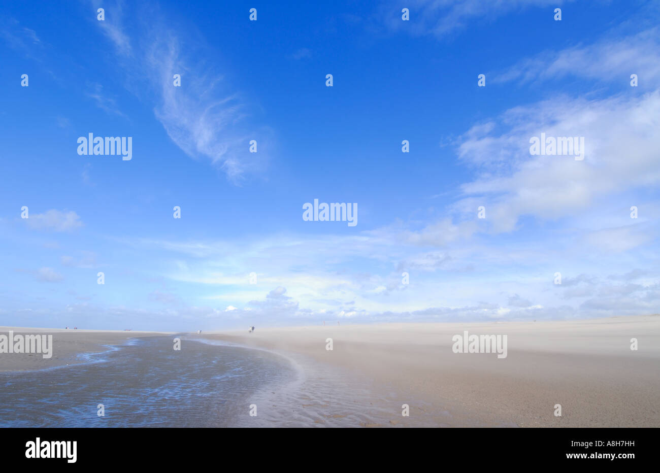 Bleu landscape with nothing Stock Photo - Alamy