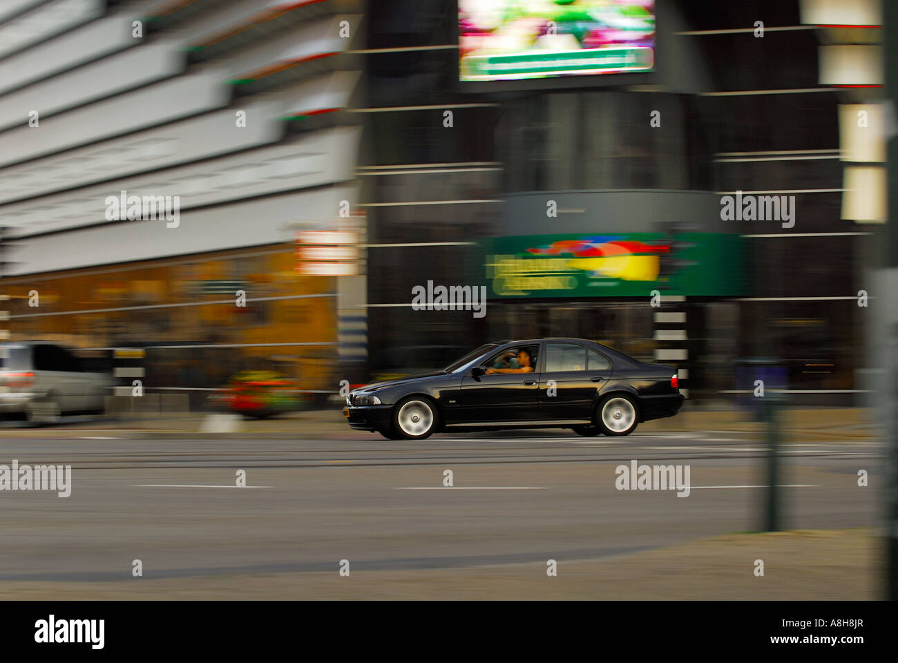 Fast driver Scheveningen Stock Photo - Alamy