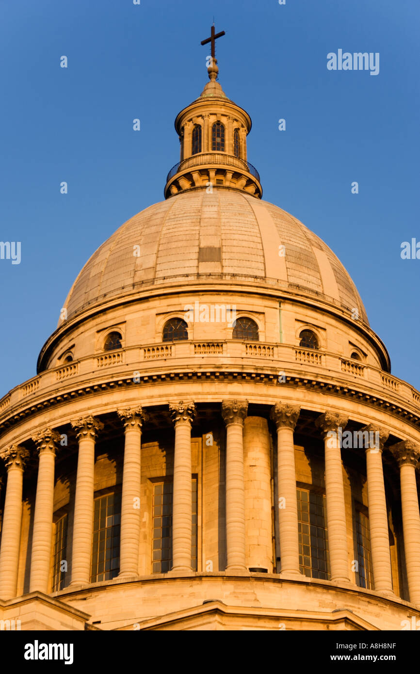 The dome of the Pantheon at dusk - Paris, France Stock Photo - Alamy