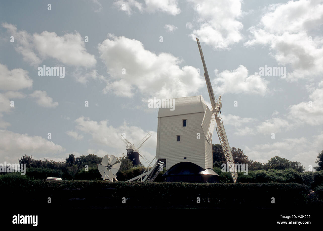 Side view windmill hi-res stock photography and images - Alamy