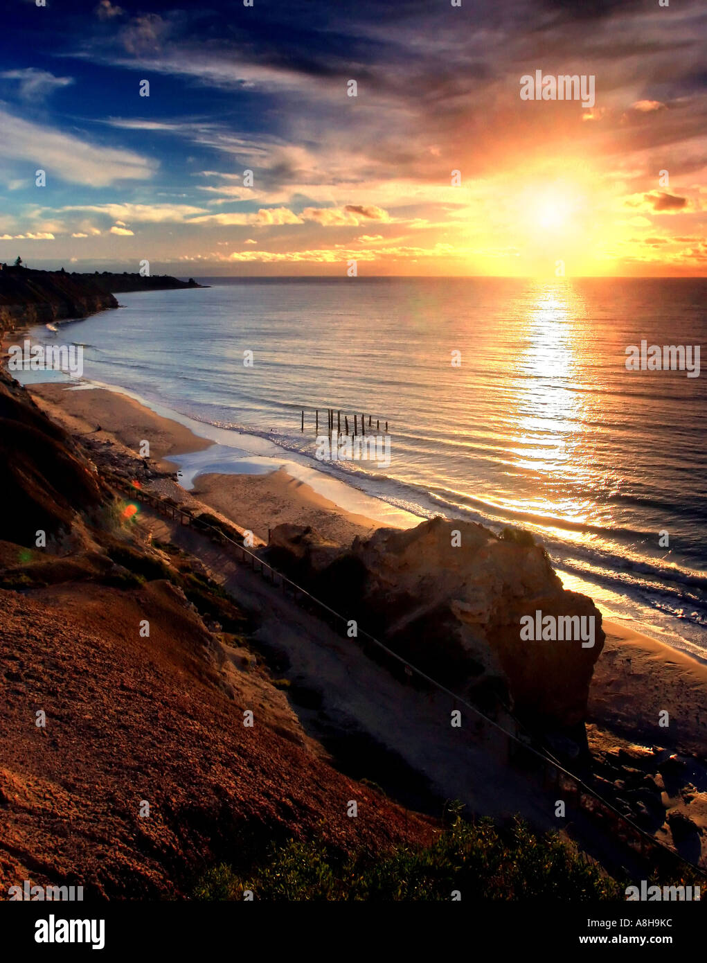 Clouds port willunga beach hi-res stock photography and images - Alamy