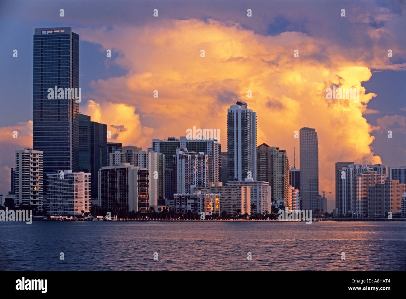 Brickell city skyline skyscrapers towers high rise buildings hi-res ...