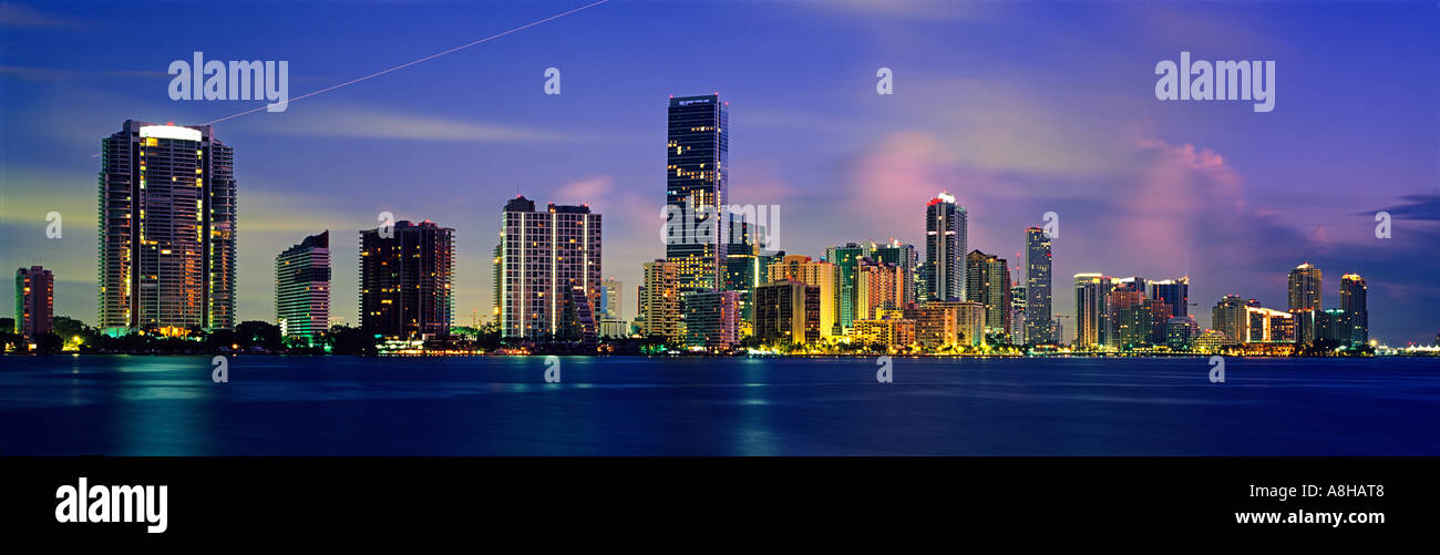 Brickell city skyline skyscrapers towers high rise buildings hi-res ...