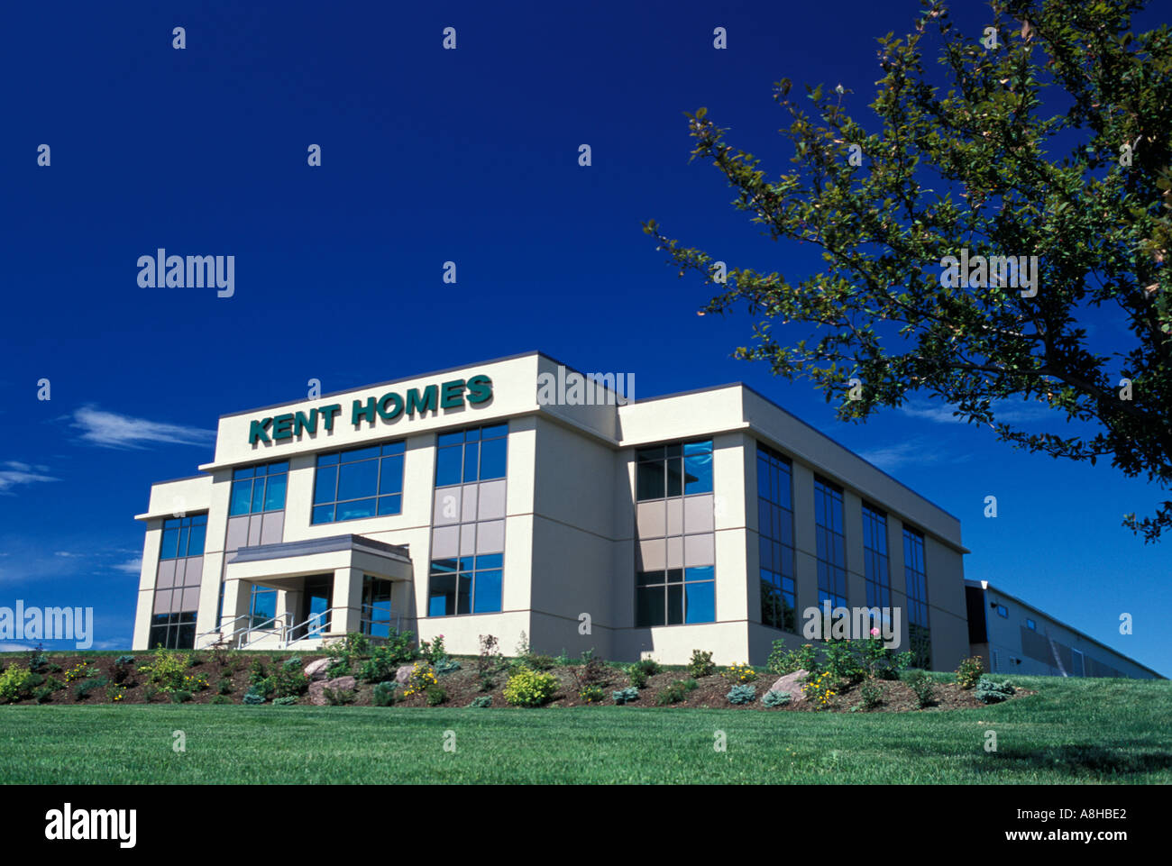 Kent Homes Headquarters in Bouctouche New Brunswick Canada Stock Photo ...