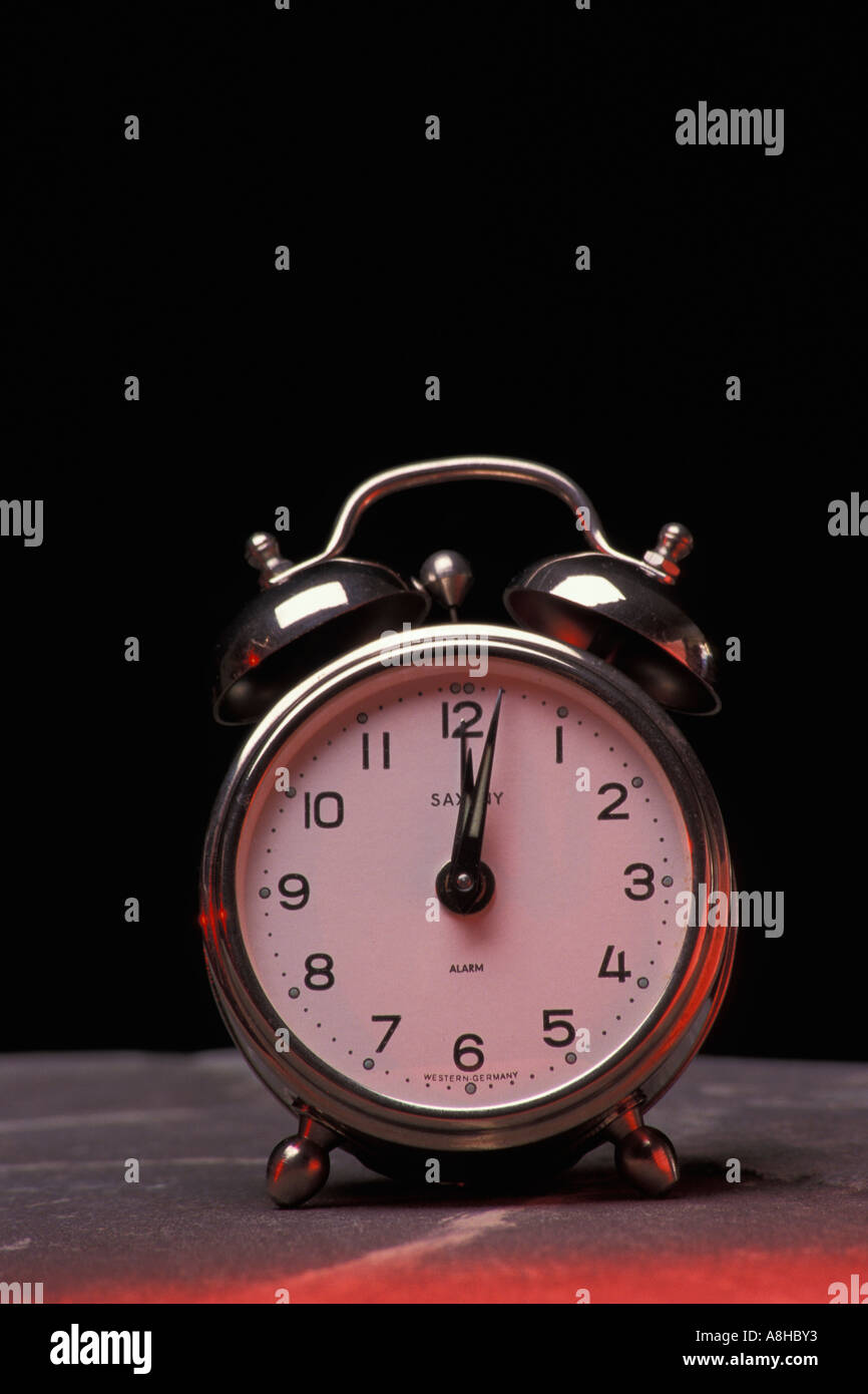 Clock face 12 past hi-res stock photography and images - Alamy