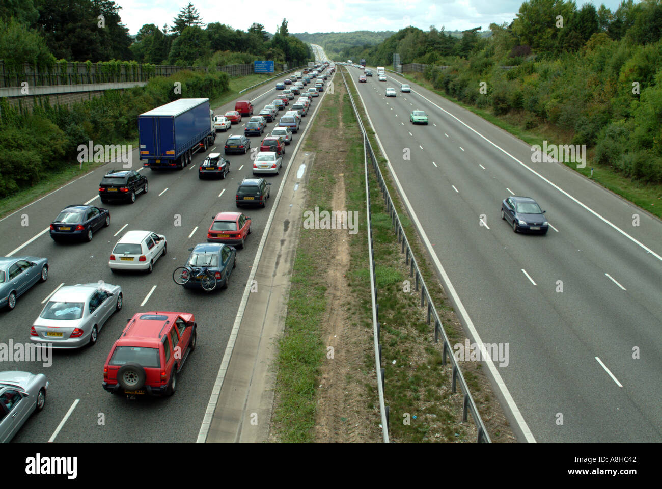 Traffic Flow on the M3 Motorway between Winchester and Southampton ...