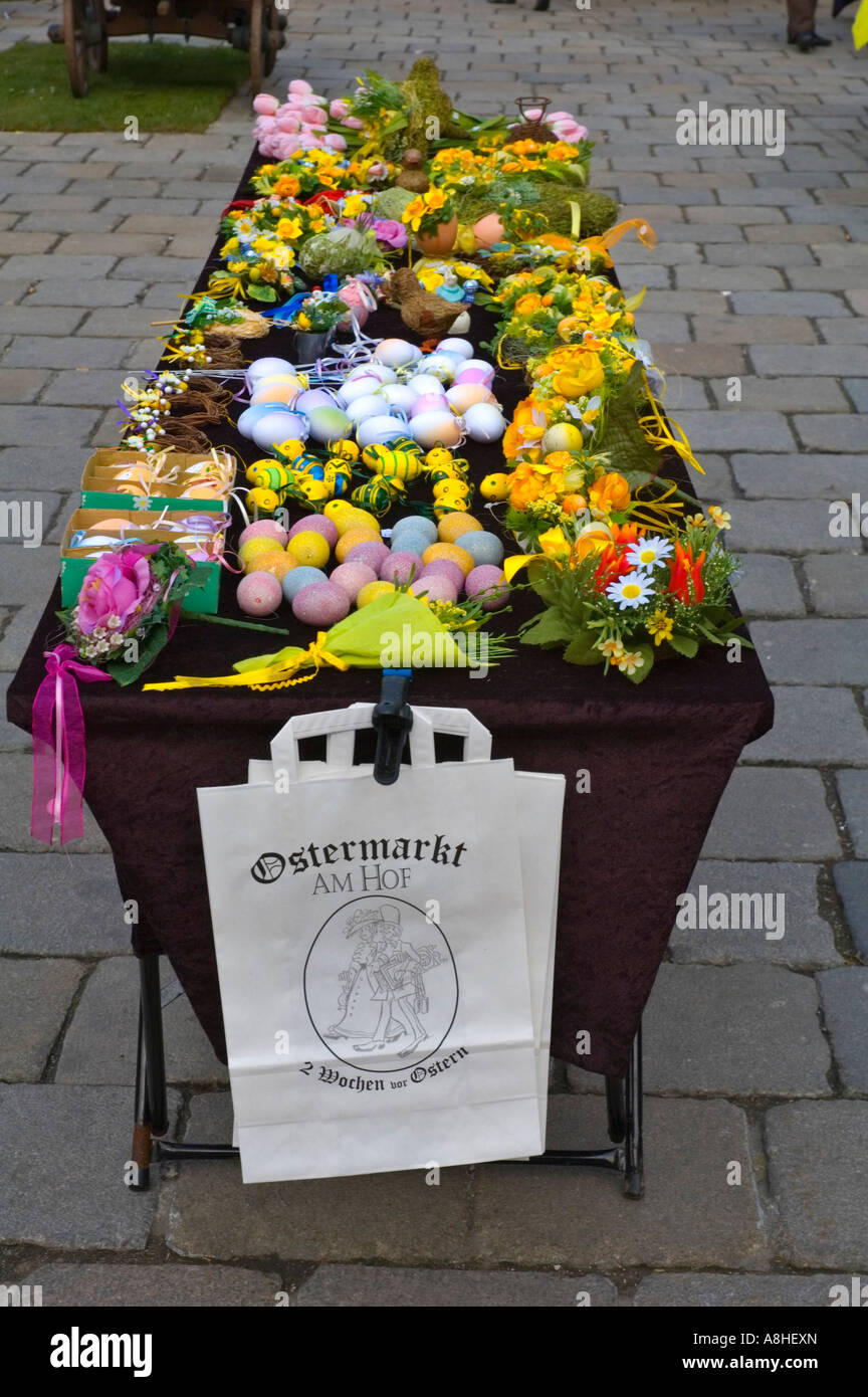 Easter market at Am Hof square in central Vienna Austria EU Stock Photo ...