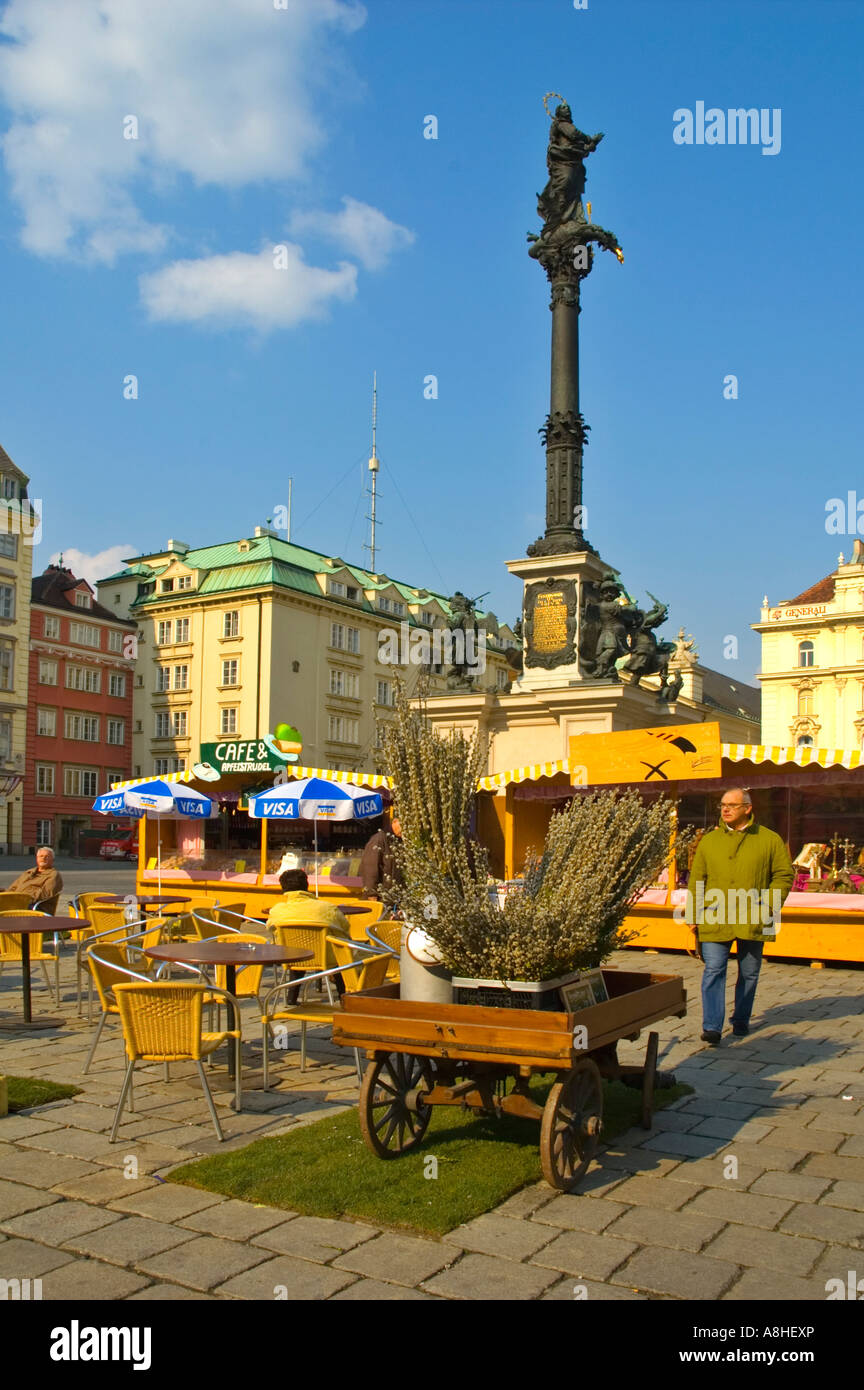 Am Hof square central Vienna Austria EU Stock Photo - Alamy