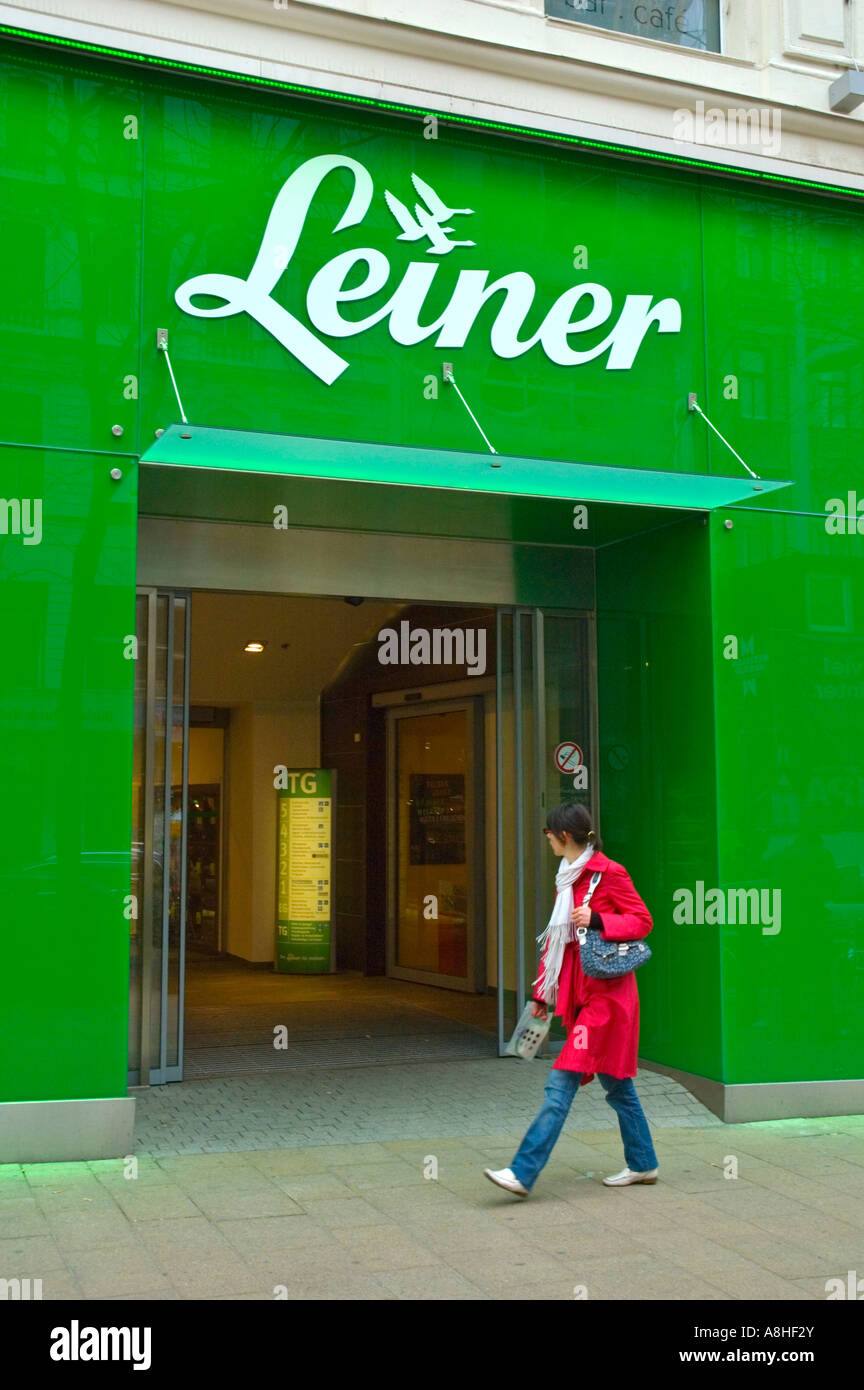 Leiner furniture and interior design shop Mariahilferstrasse central ...