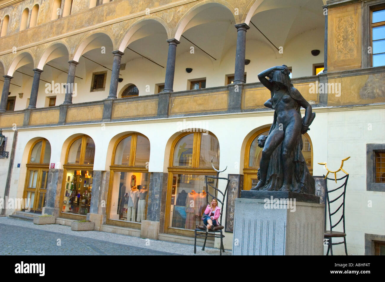 Prague czech republic ungelt tyn hi-res stock photography and images ...