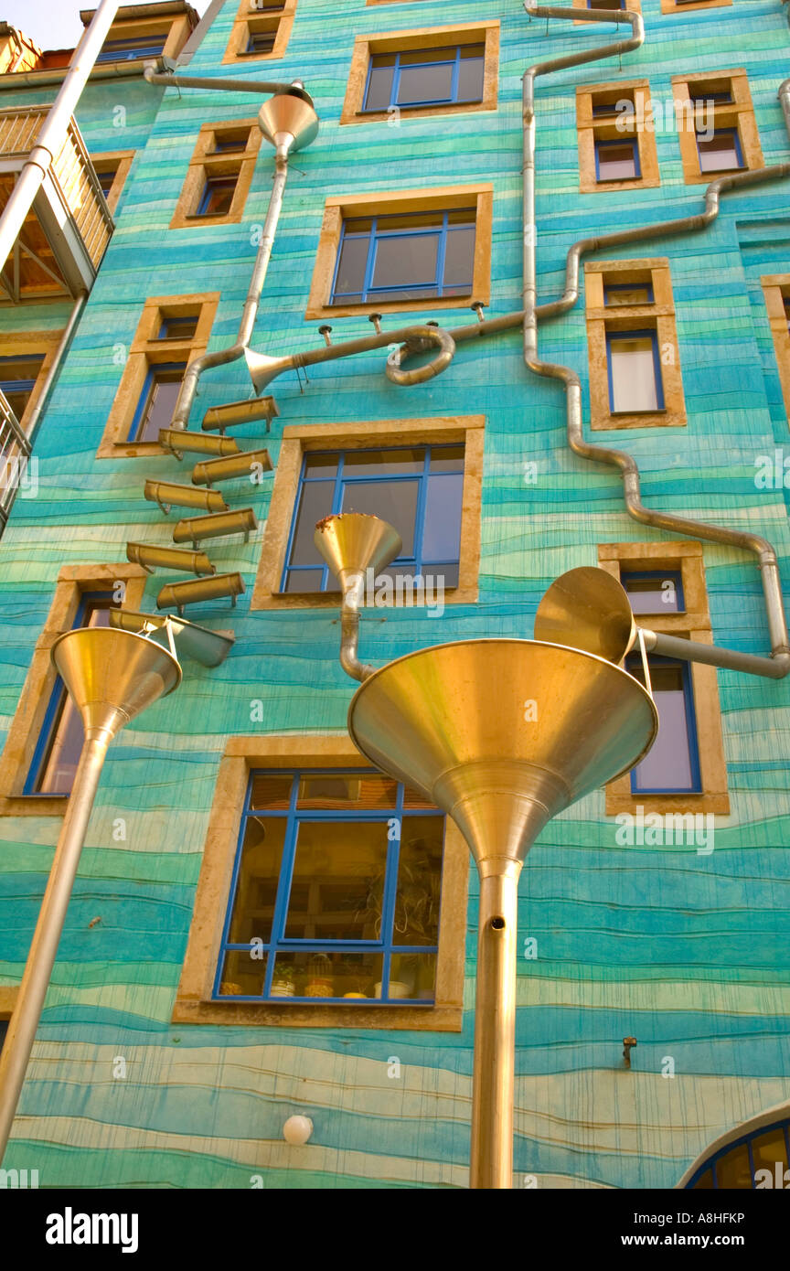 Kunsthofpassage funnel wall hi-res stock photography and images - Alamy