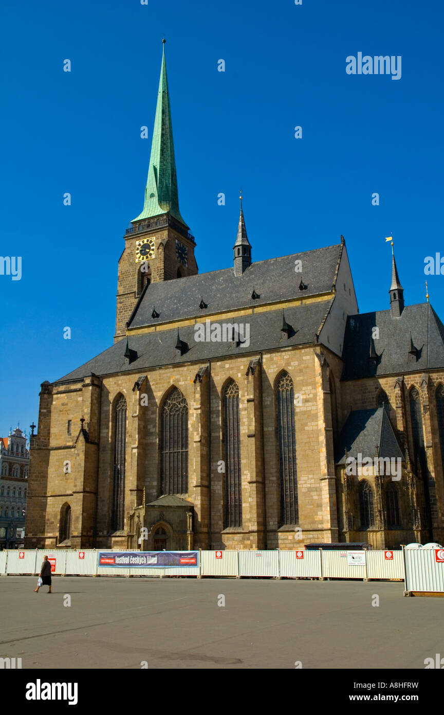 St bartholomew church in namesti hi-res stock photography and images ...