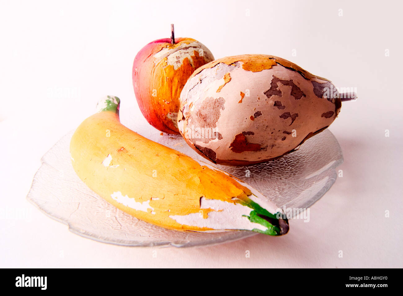 Decoration wood fruit Stock Photo - Alamy