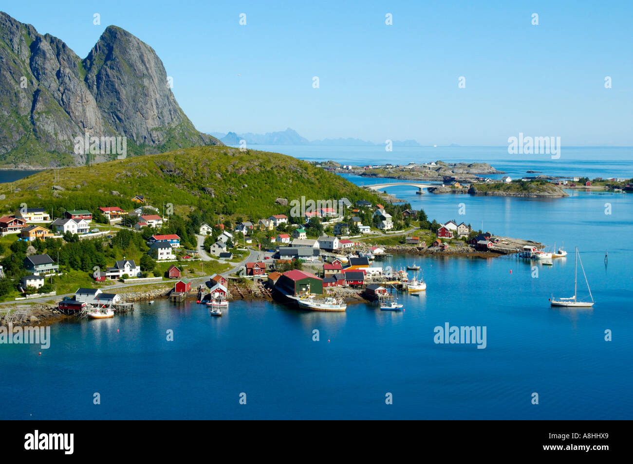 Reine Moskenesoya Lofoten Norway Stock Photo - Alamy