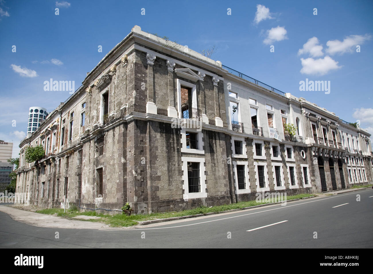 Colonial Building, Intramuros, Manila Stock Photo - Alamy