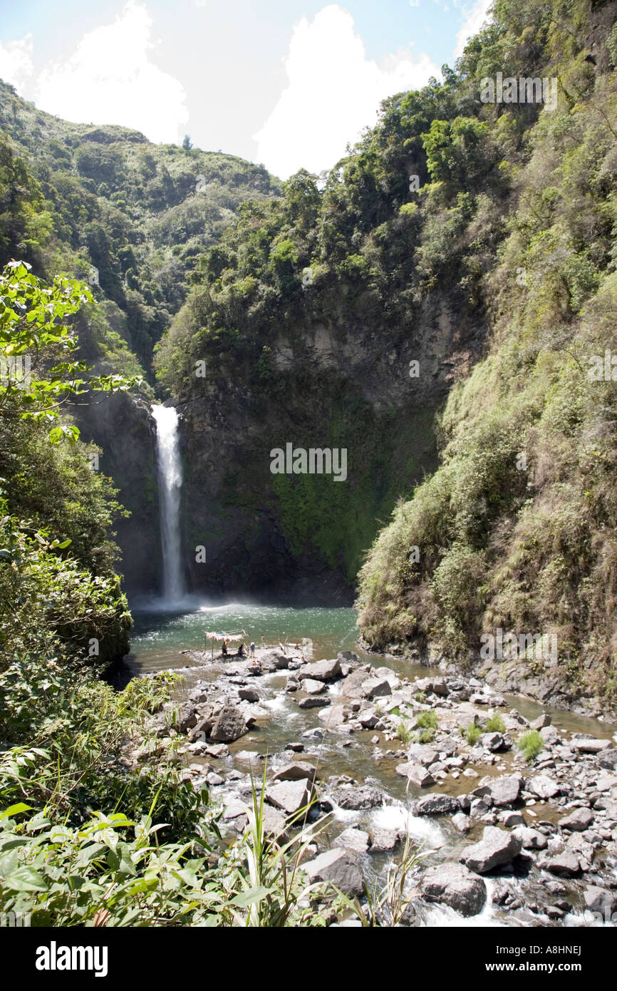 Tappiyah Water Falls near Batad Village, Banaue, Northern Luzon ...