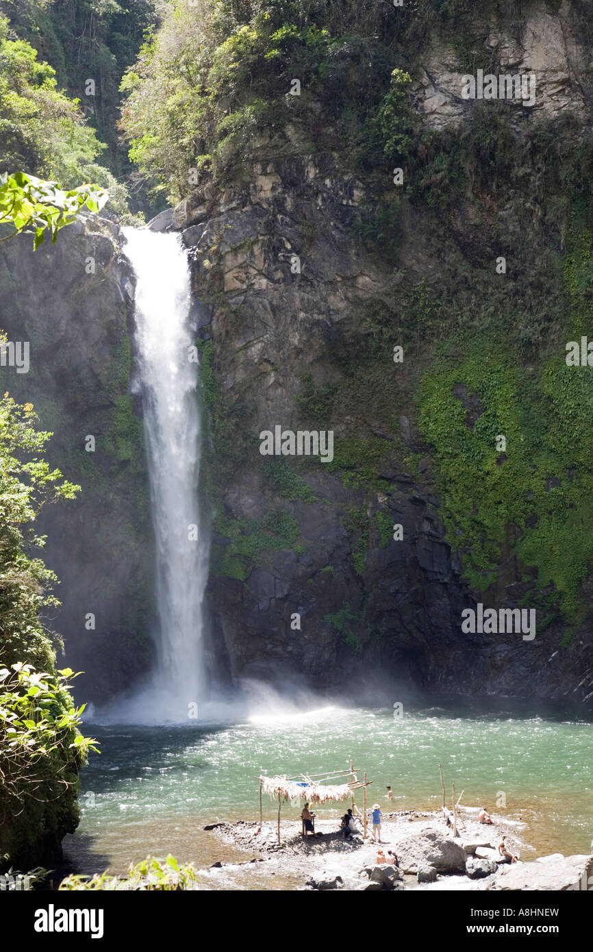 Tappiyah Water Falls near Batad Village, Banaue, Northern Luzon ...