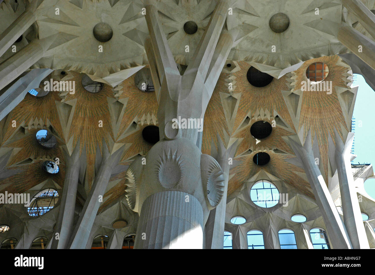 Arch of the Sagrada Familia, Church of the Holy Family, architect ...