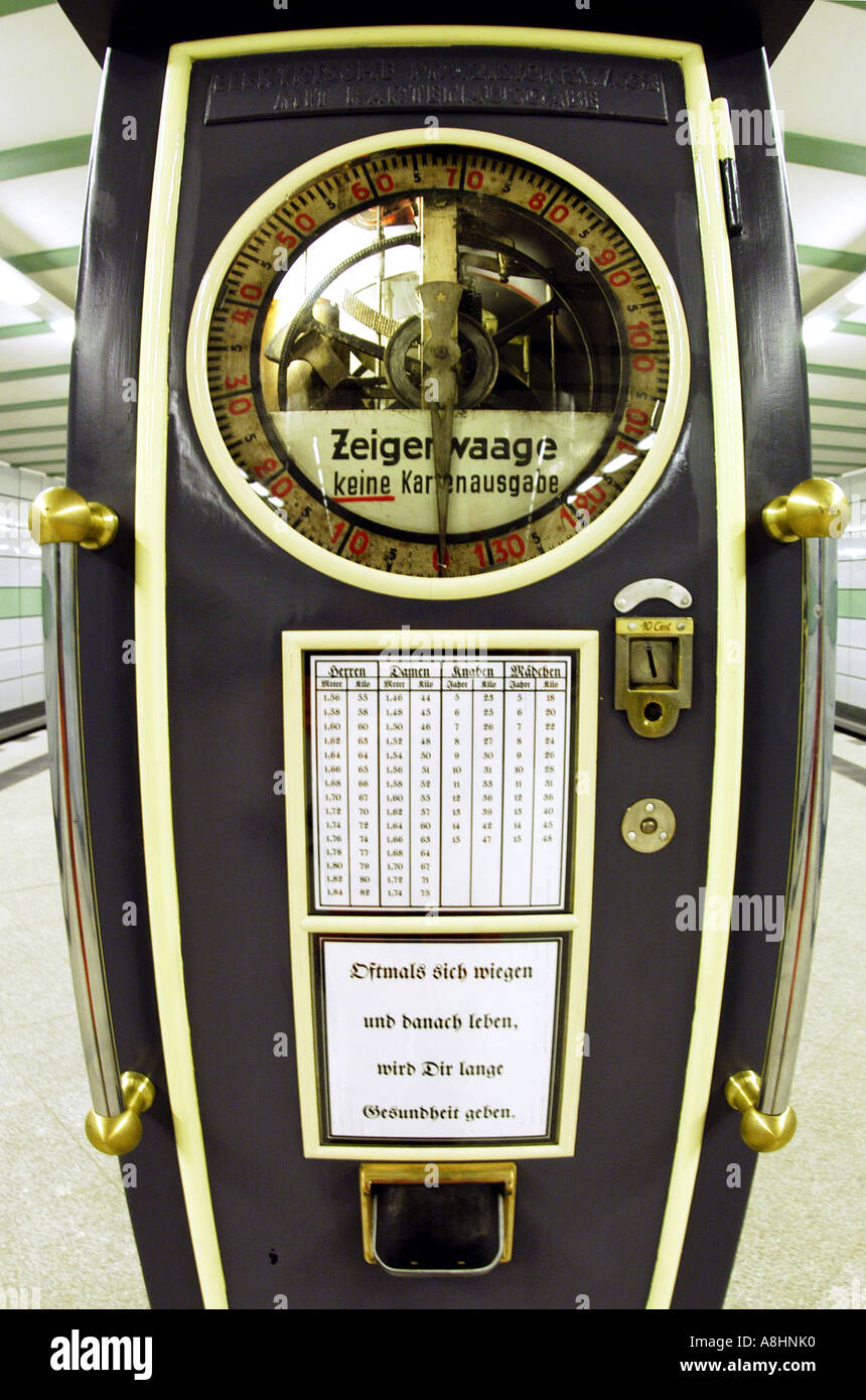 Historic scale in Berlin, Germany Stock Photo - Alamy