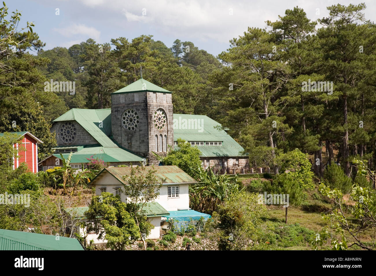 Church Of St Mary The Virgin, Sagada, Northern Luzon, Philippines Stock ...