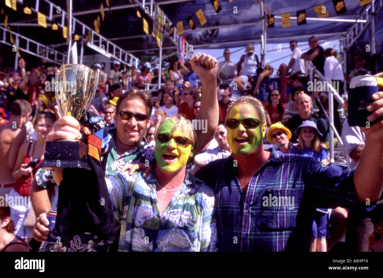 The winners of the annual Australia Day Cockroach Races in Brisbane ...