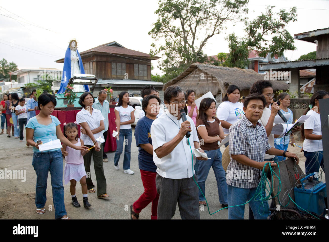 Easter Procession, Ilocos Norte, Philippines Stock Photo - Alamy