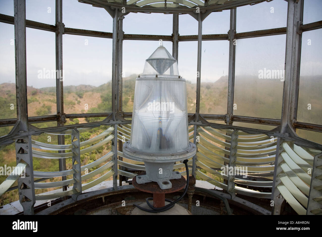 Cape Bojeador Lighthouse, Burgos, Ilocos Norte, Philippines Stock Photo ...