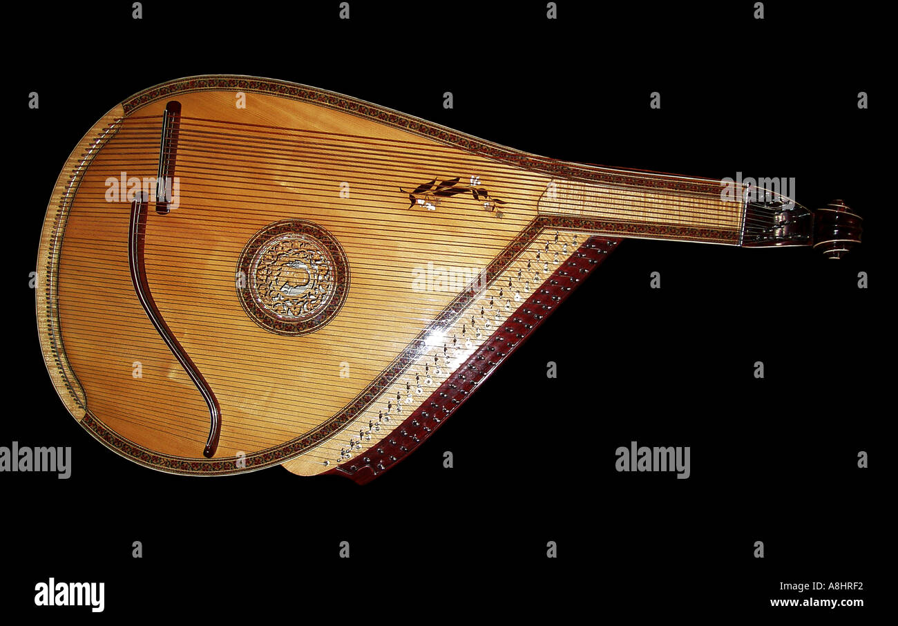 Kozak art music Ukrainian bandura kobza kobsa torban Stock Photo - Alamy