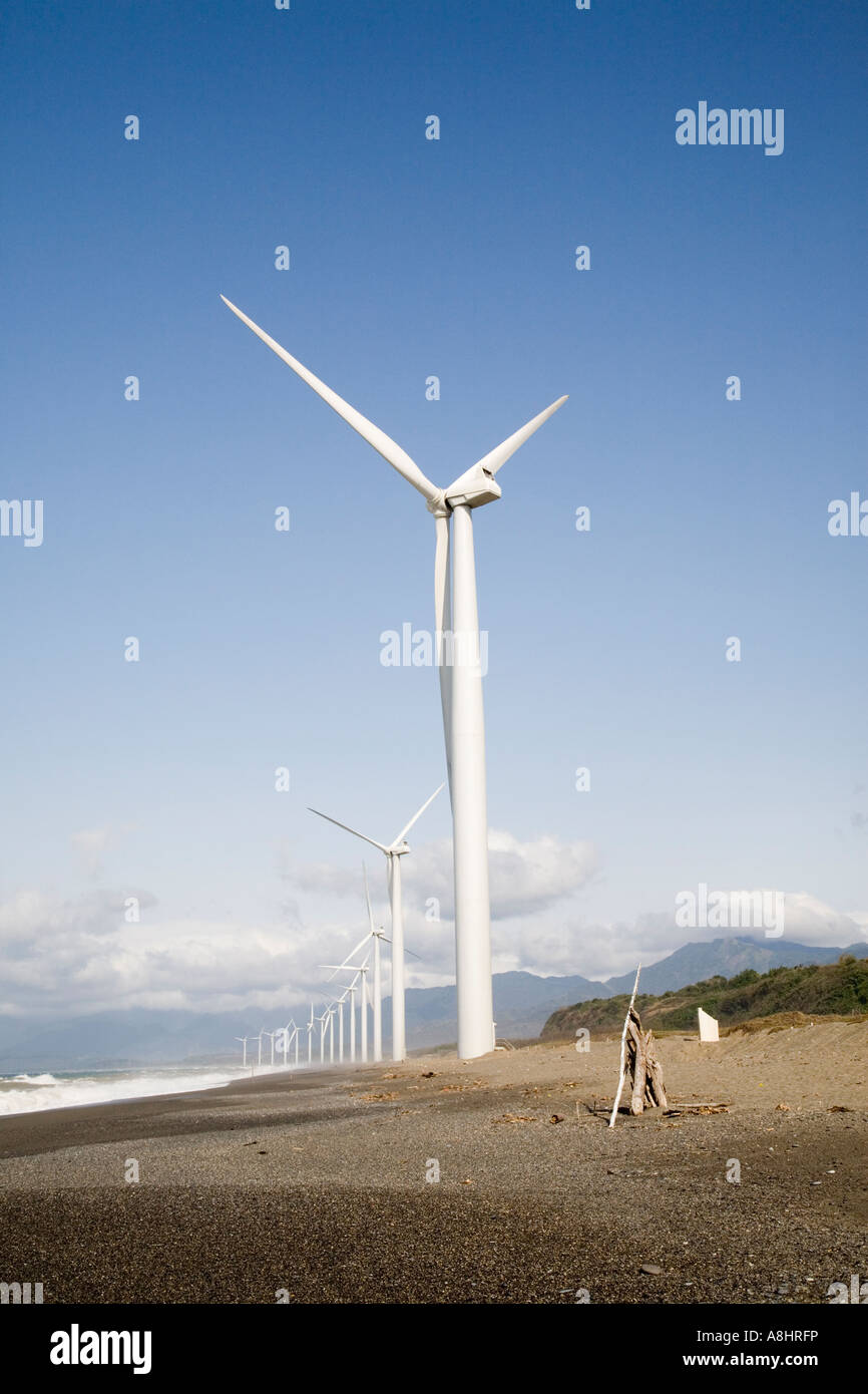 Bangui Bay Wind Power Project, Bangui Ilocos Norte, Philippines Stock ...