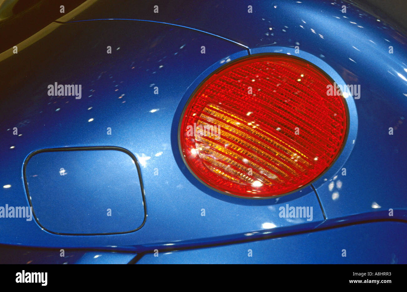 Car moving light at a VW Beetle Stock Photo - Alamy