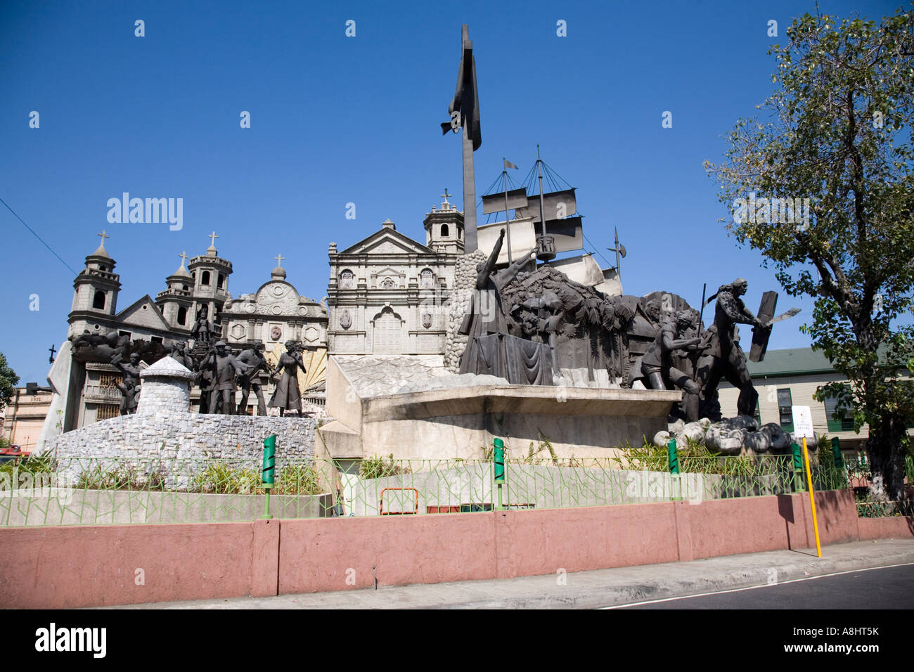 Heritage Of Cebu Monument, Cebu, Visayas, Philippines Stock Photo - Alamy