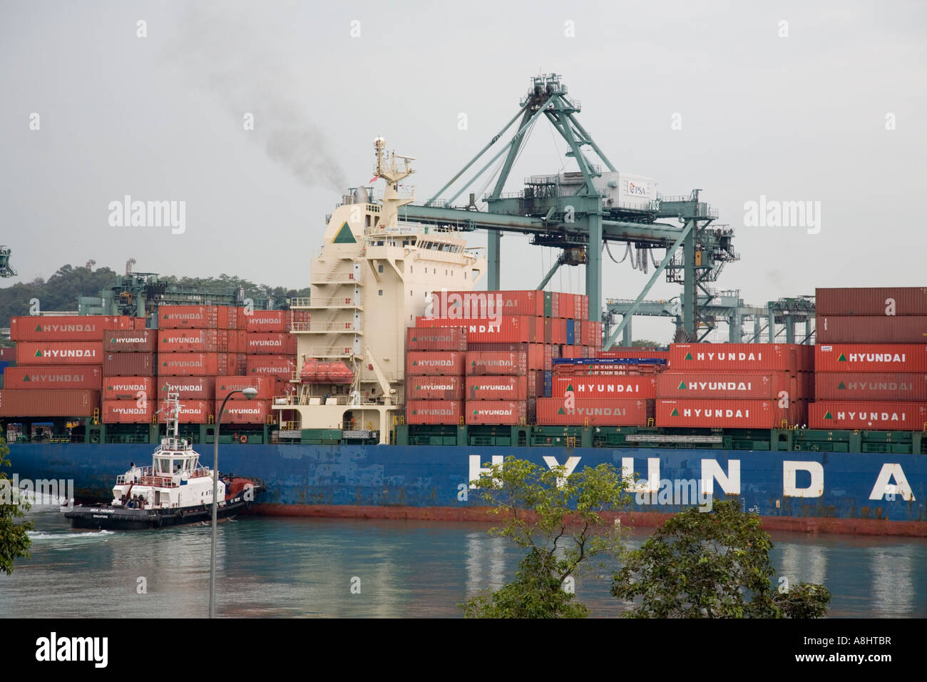 Container Ship, Singapore Stock Photo - Alamy