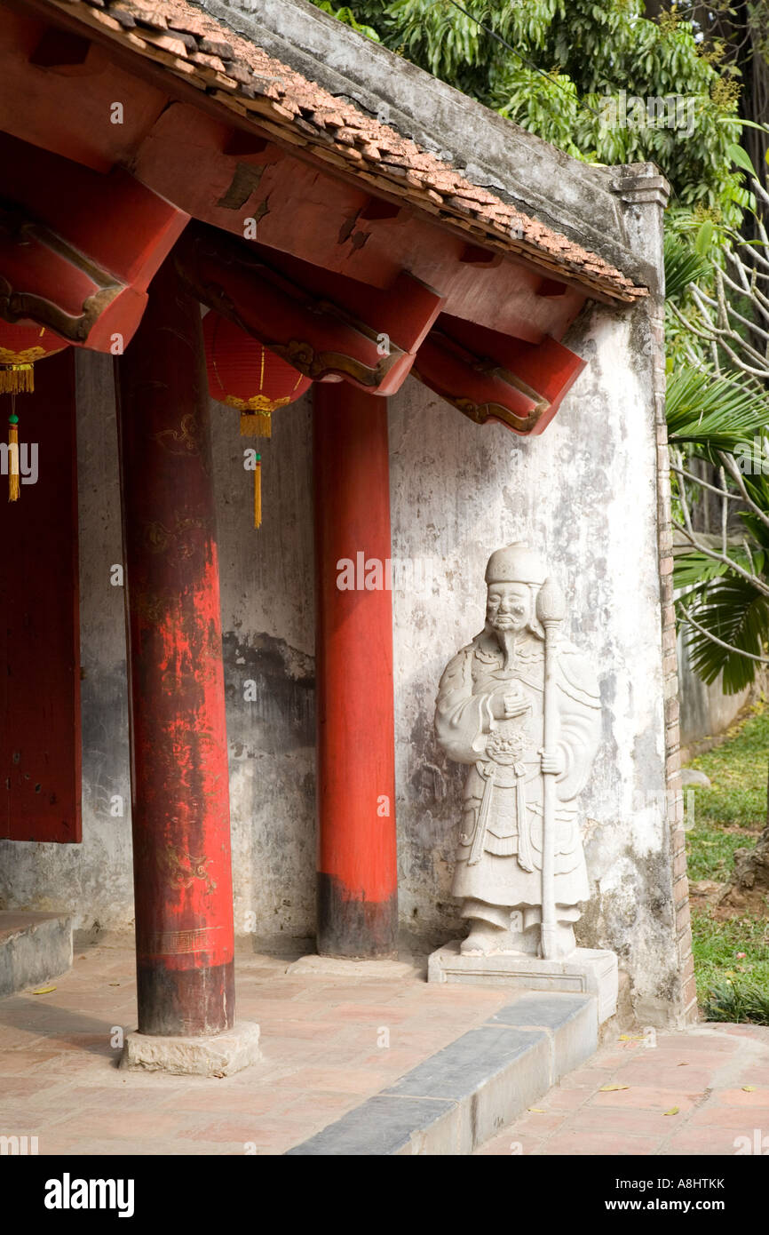 Van Mieu, Temple Of Literature, Hanoi, Vietnam Stock Photo - Alamy