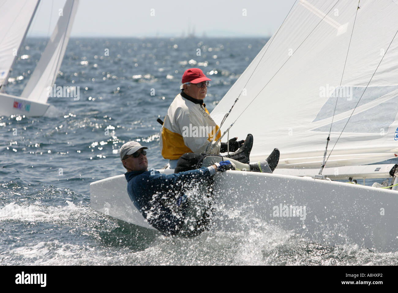 Yacht Racing in the USA Stock Photo - Alamy