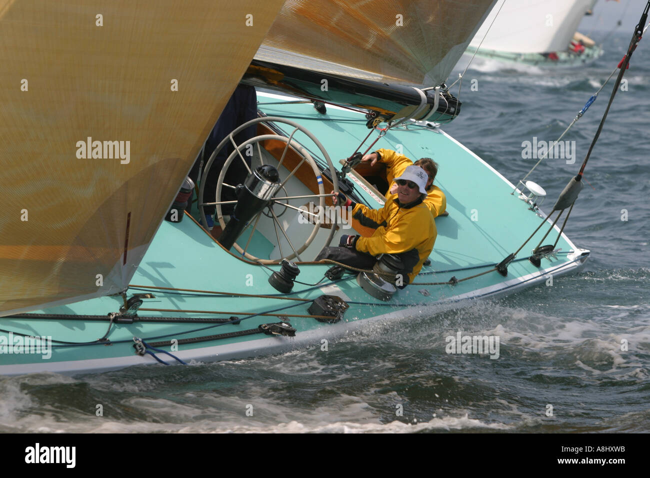 12 meter yacht racing hi-res stock photography and images - Alamy