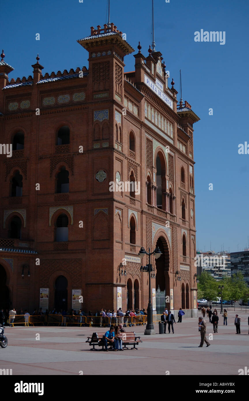 Capital city Madrid of Spain Las Ventas Arena Stock Photo - Alamy