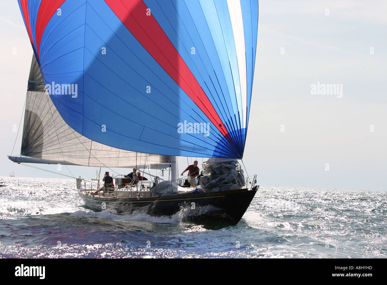 Yacht Racing in the USA Stock Photo - Alamy