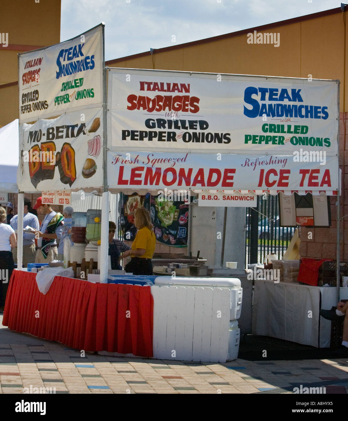 Ballgame food hi-res stock photography and images - Alamy