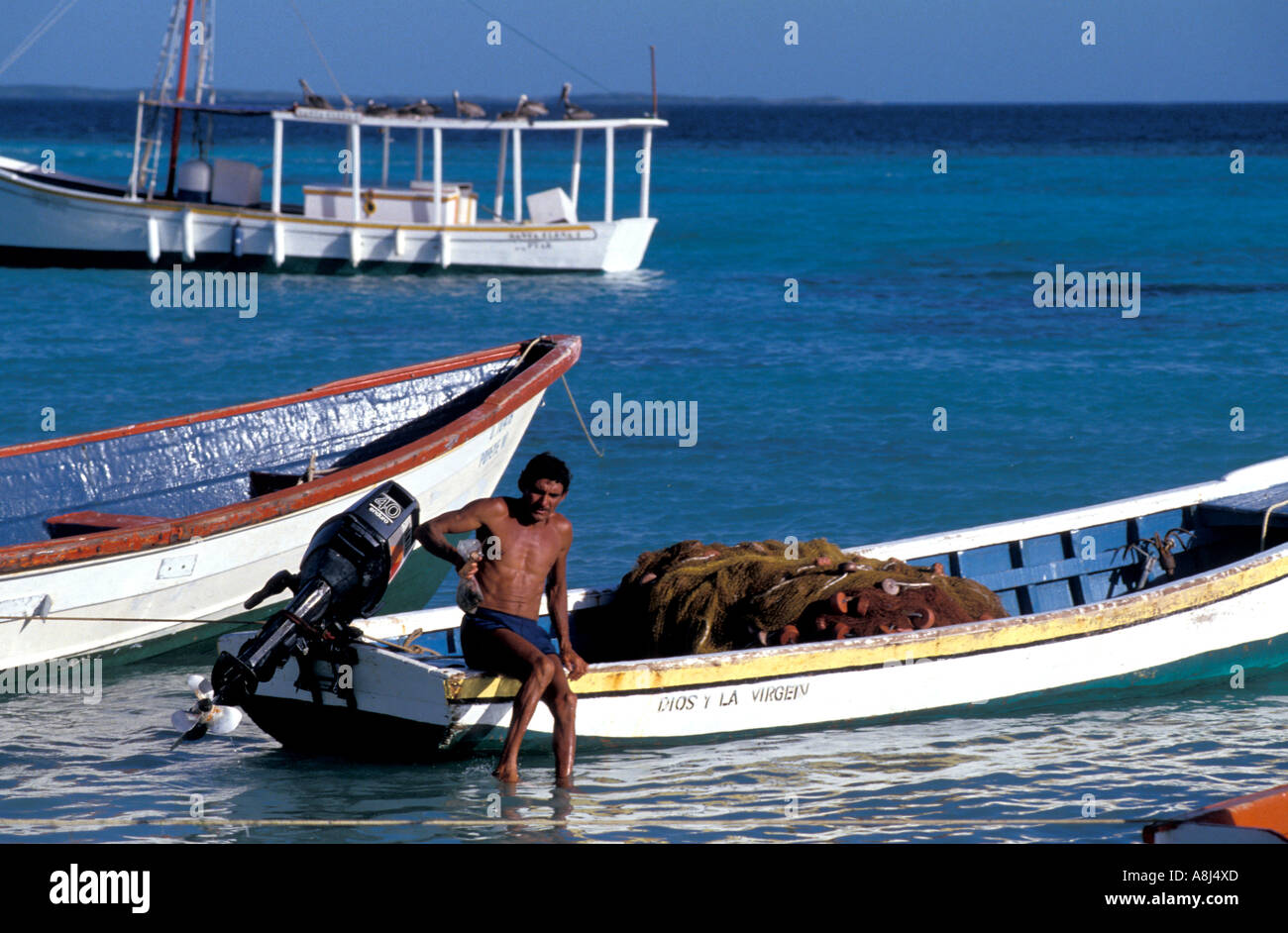 Los Roques Venezuela Fishing High Resolution Stock Photography and ...