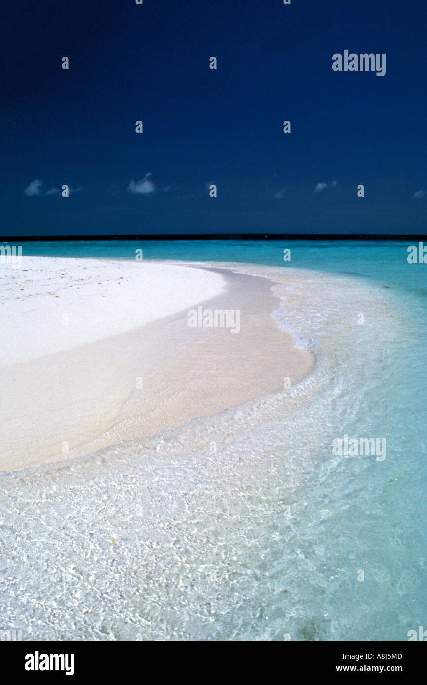 Tropical Islands white sand beach Stock Photo - Alamy