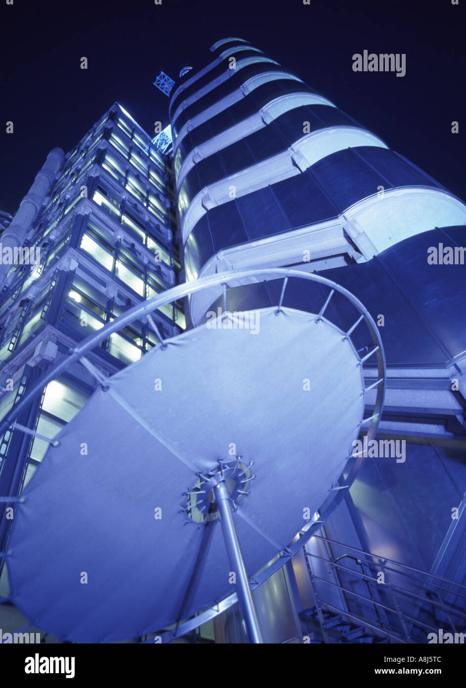 City of London Lloyds of London building at Number 1 one Lime Street ...