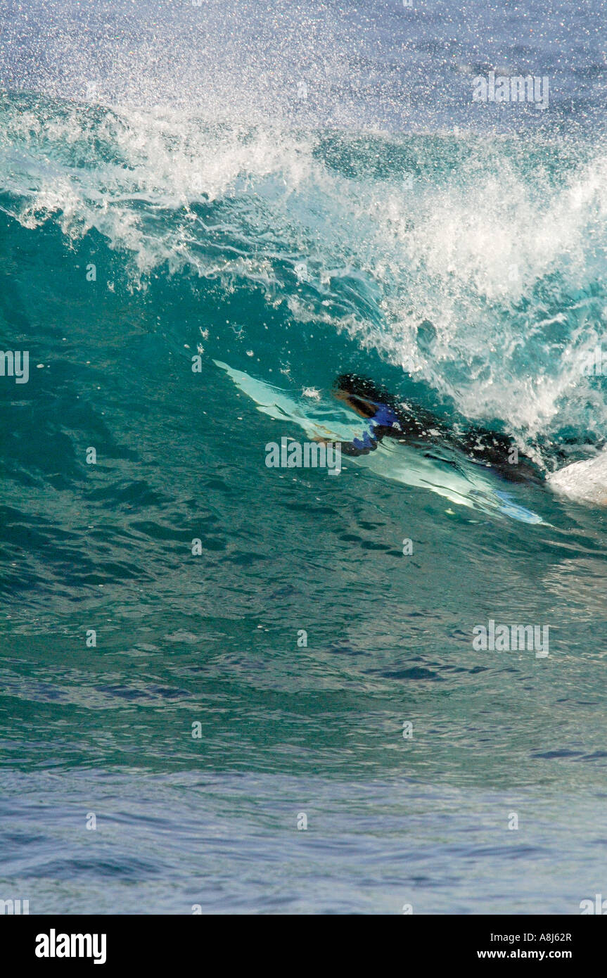 Surfer Diving Under Wave High Resolution Stock Photography and Images ...