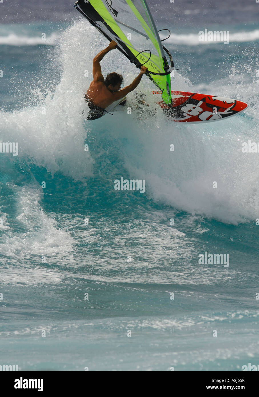 Barbados windsurfing hi-res stock photography and images - Alamy
