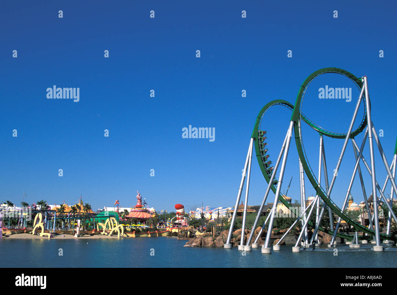 Universal Orlando Islands of Adventure Stock Photo - Alamy