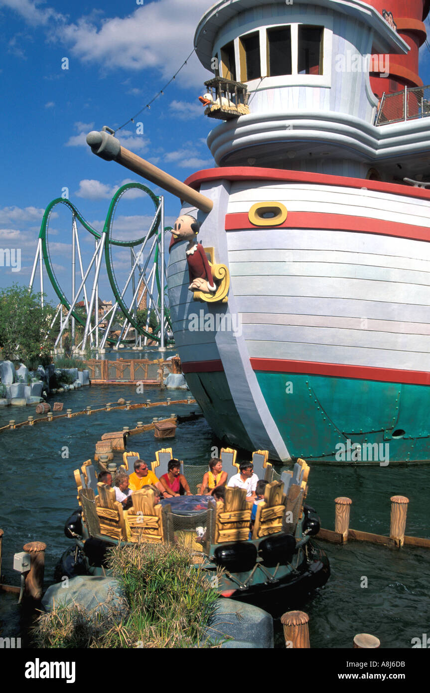 Orlando Universal s Islands of Adventure Toon Lagoon Stock Photo - Alamy