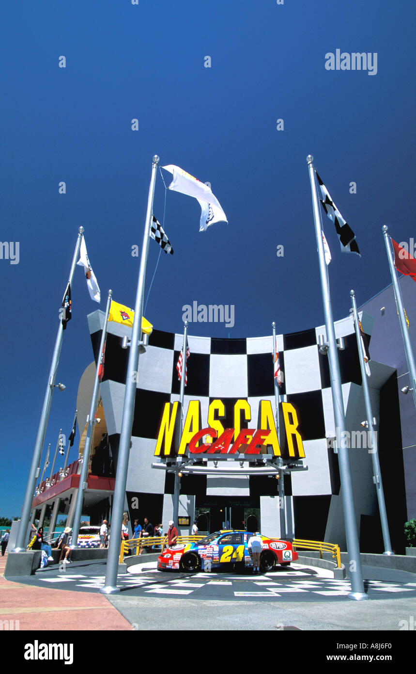 Orlando Universal Studios Florida Nascar Cafe Stock Photo - Alamy