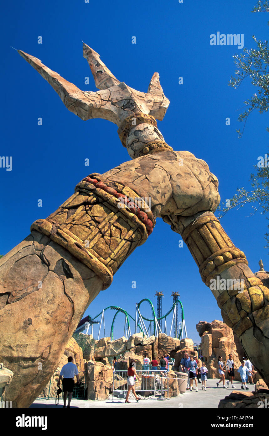 Universal Orlando FL The Lost Continent Poseidon s Fury Stock Photo - Alamy