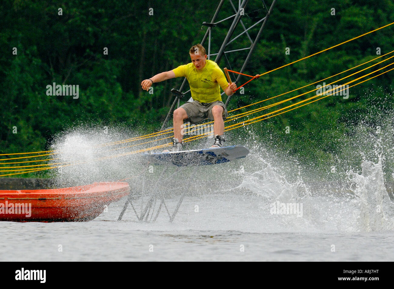 Barefoot Speed Spray Lake High Resolution Stock Photography and Images ...